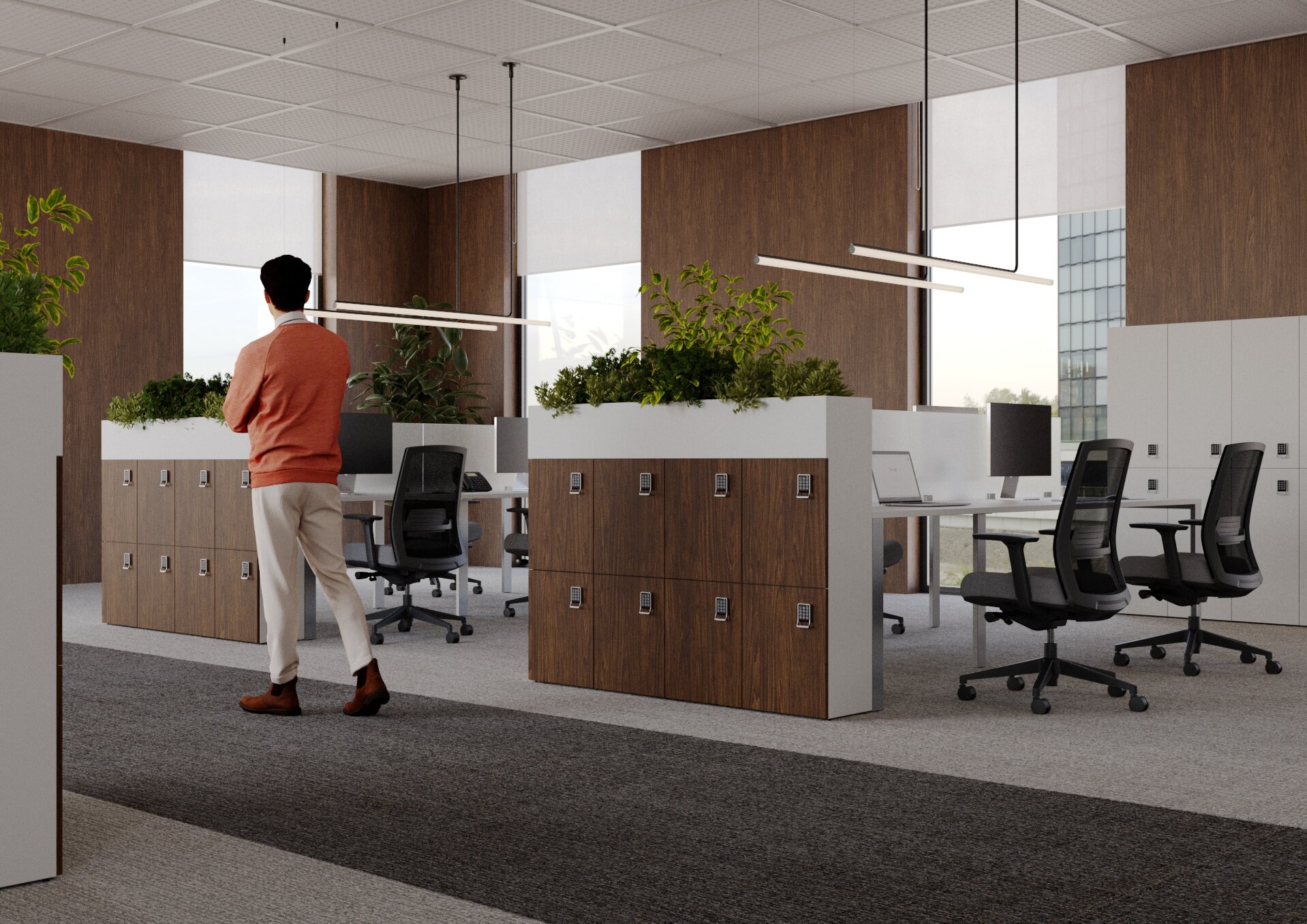 WORKWAY Lockers - OFGO STUDIO